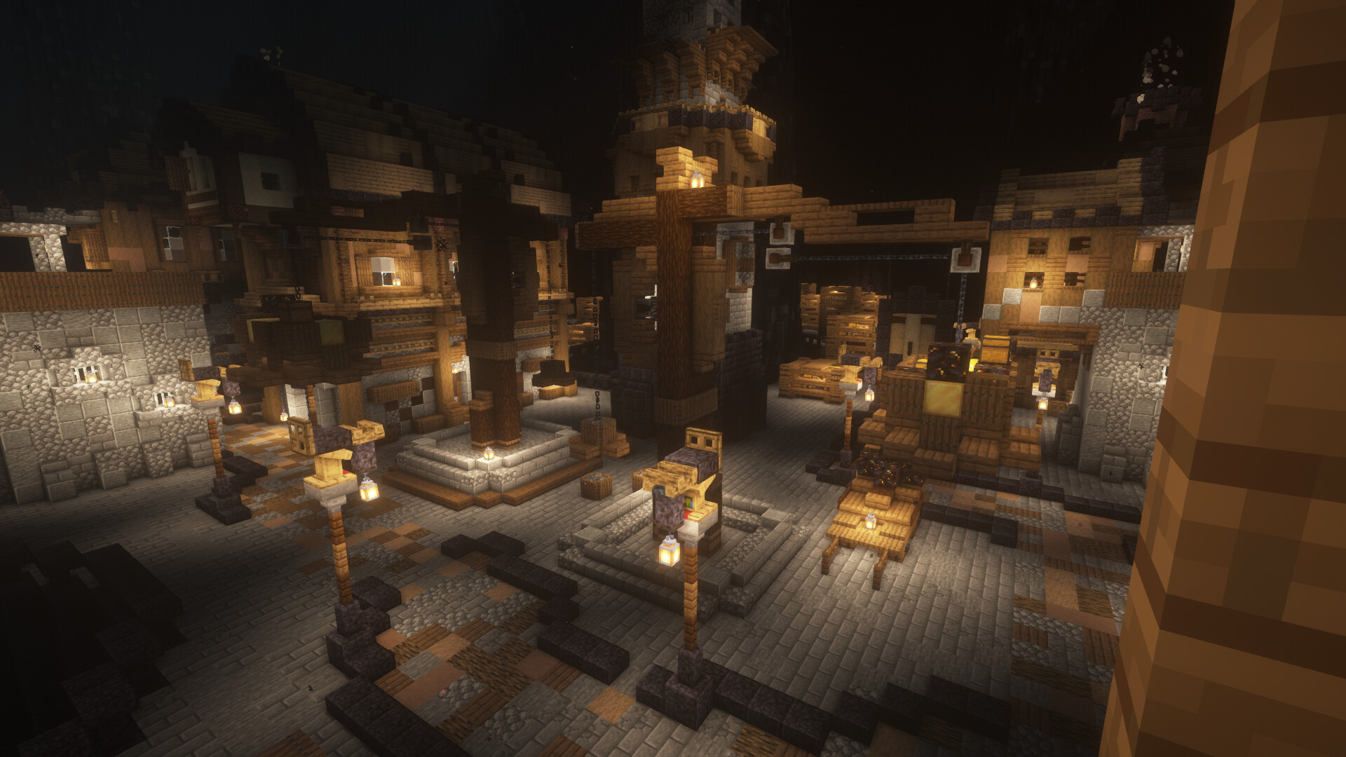 Underground City - The Golden Maiden Minecraft Map