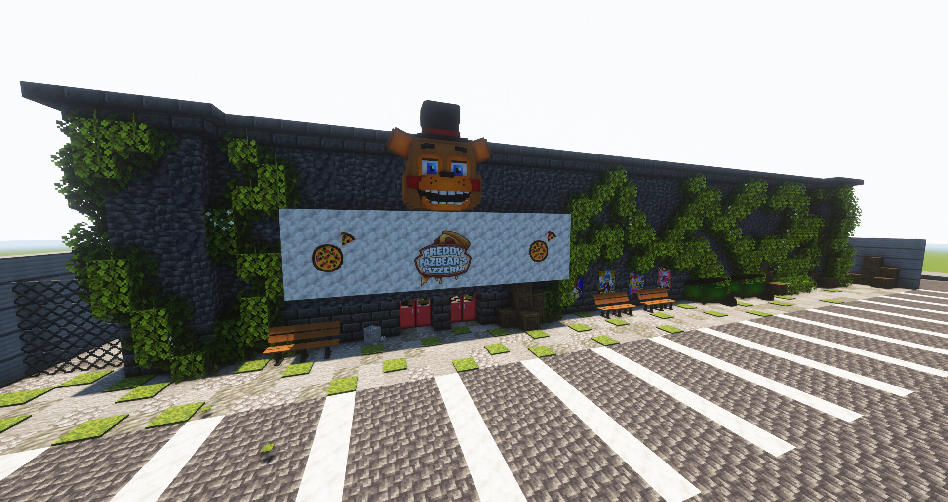 Minecraft Fazbear Fright Map ***Texture pack in description ...