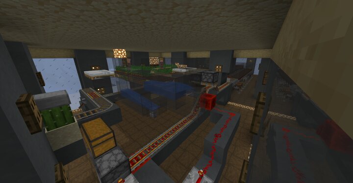 Villager Trading Hall Fully Automatic Minecraft Map