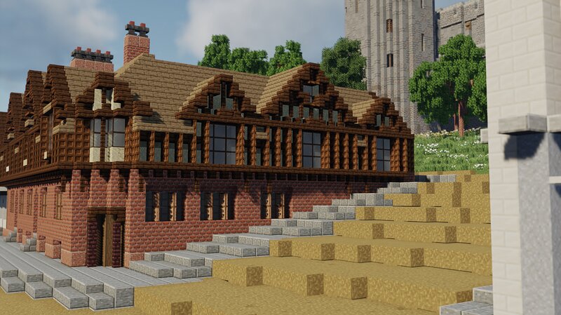 Heptonstall Post Office (2 Waterway) Minecraft Map
