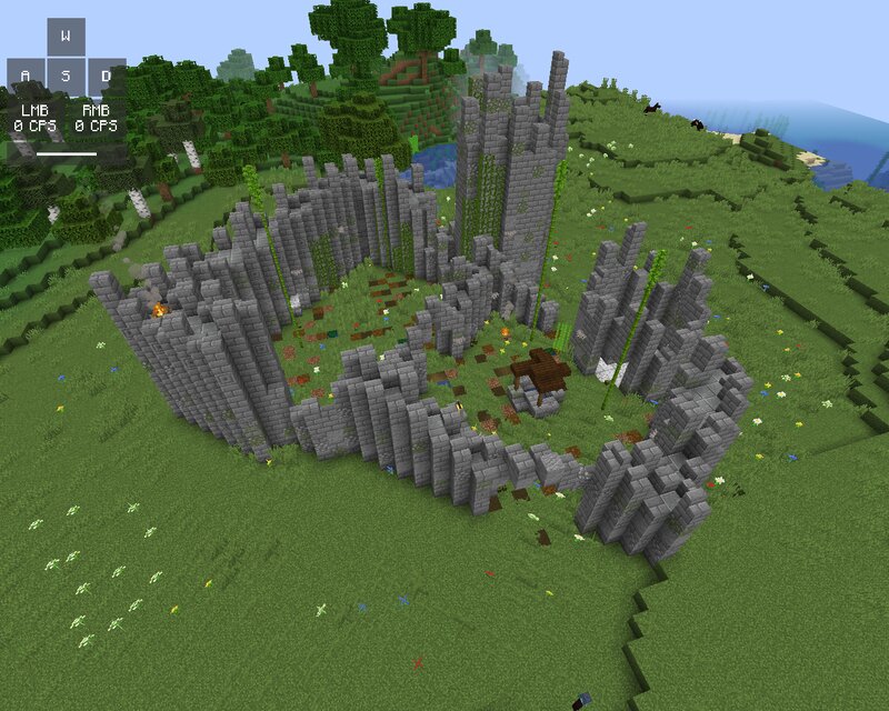 Castle ruins Minecraft Map