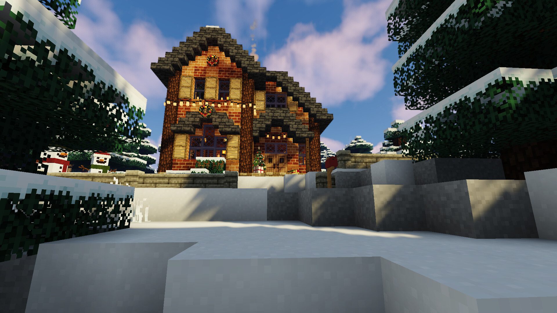 Warmer In The Winter Cottage Minecraft Map