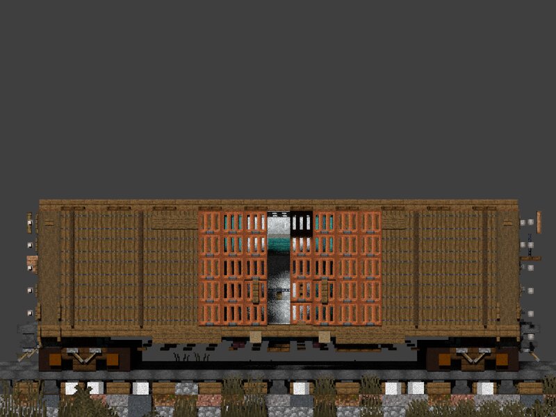 3 pack 40ft' boxcars Minecraft Map