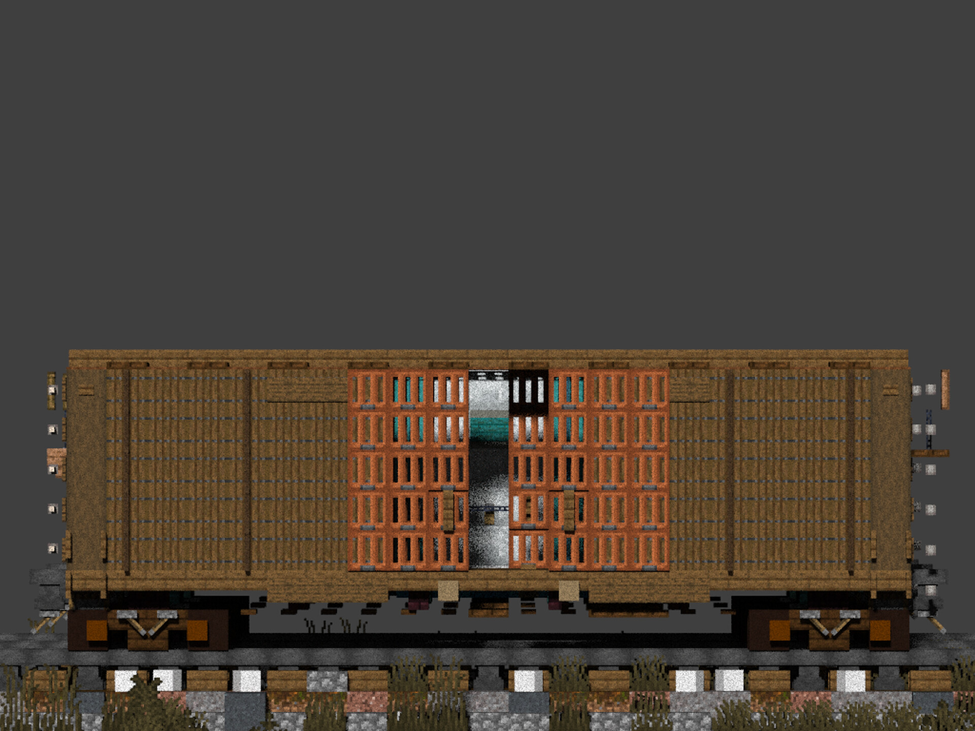 3 pack 40ft' boxcars Minecraft Map