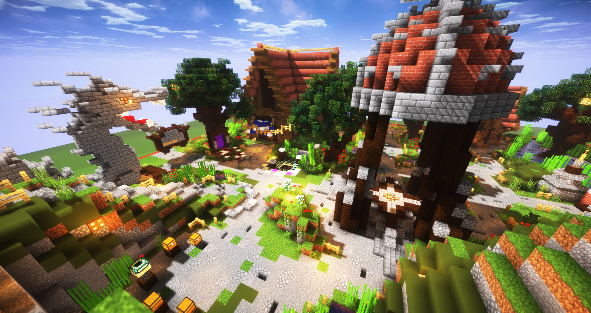 Medieval Spawn - HCF Minecraft Map