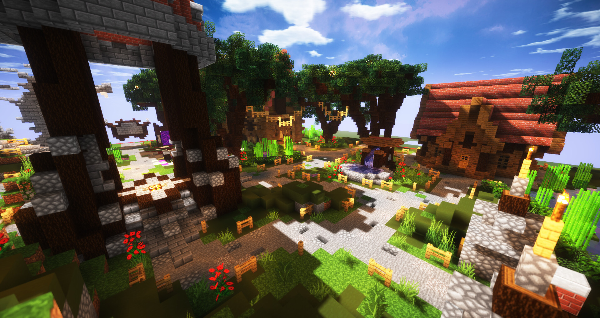 Medieval Spawn - HCF Minecraft Map