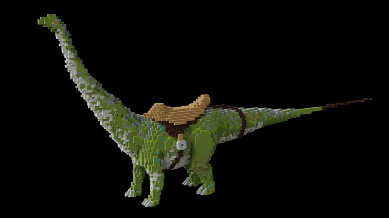 Small - Dinosaur Build Minecraft Map