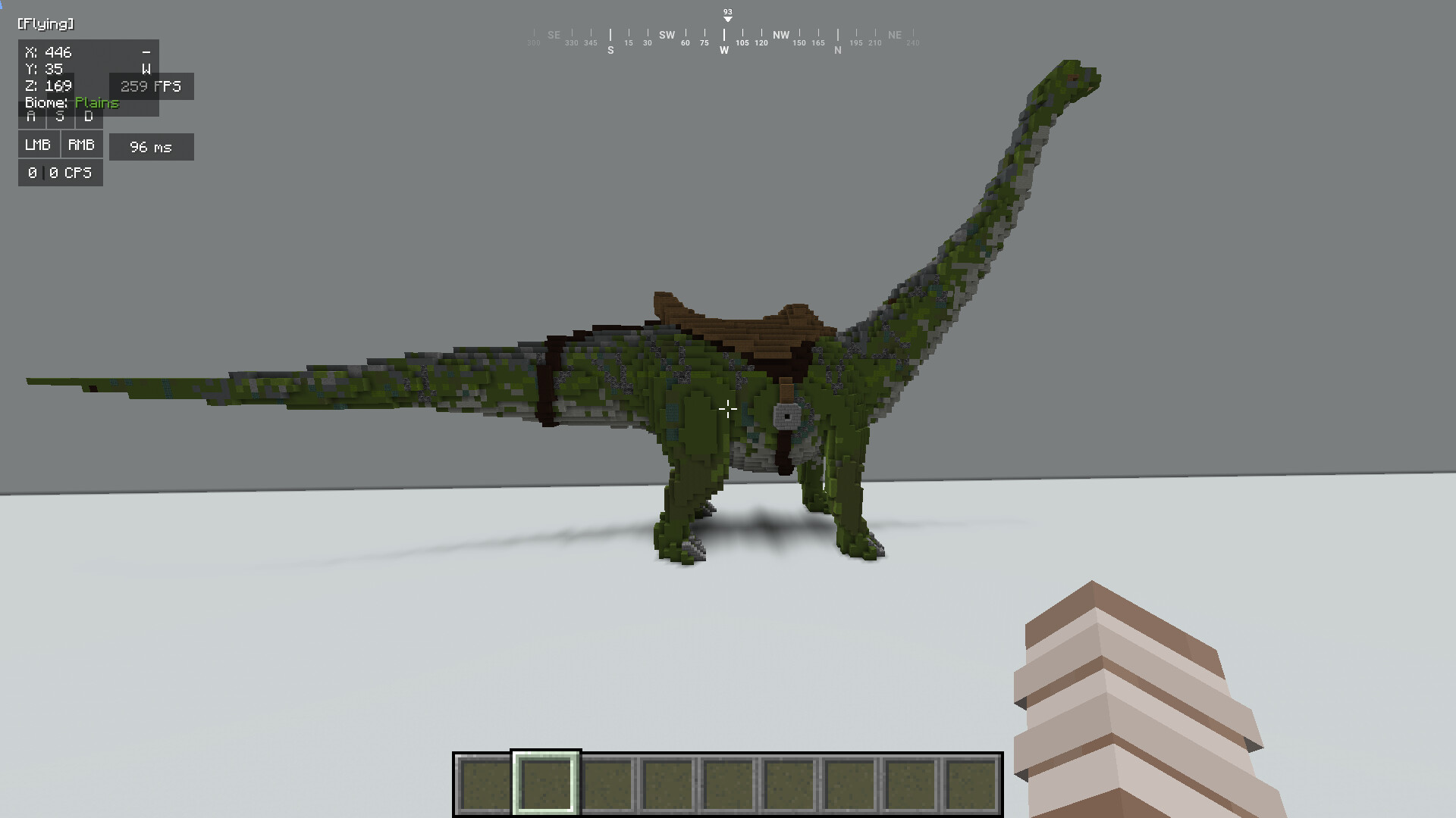 Small - Dinosaur Build Minecraft Map
