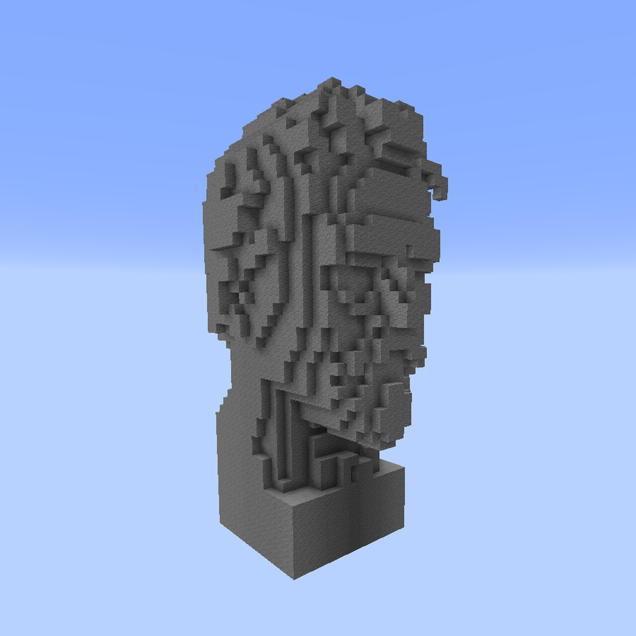 chehov statue. bust Minecraft Map