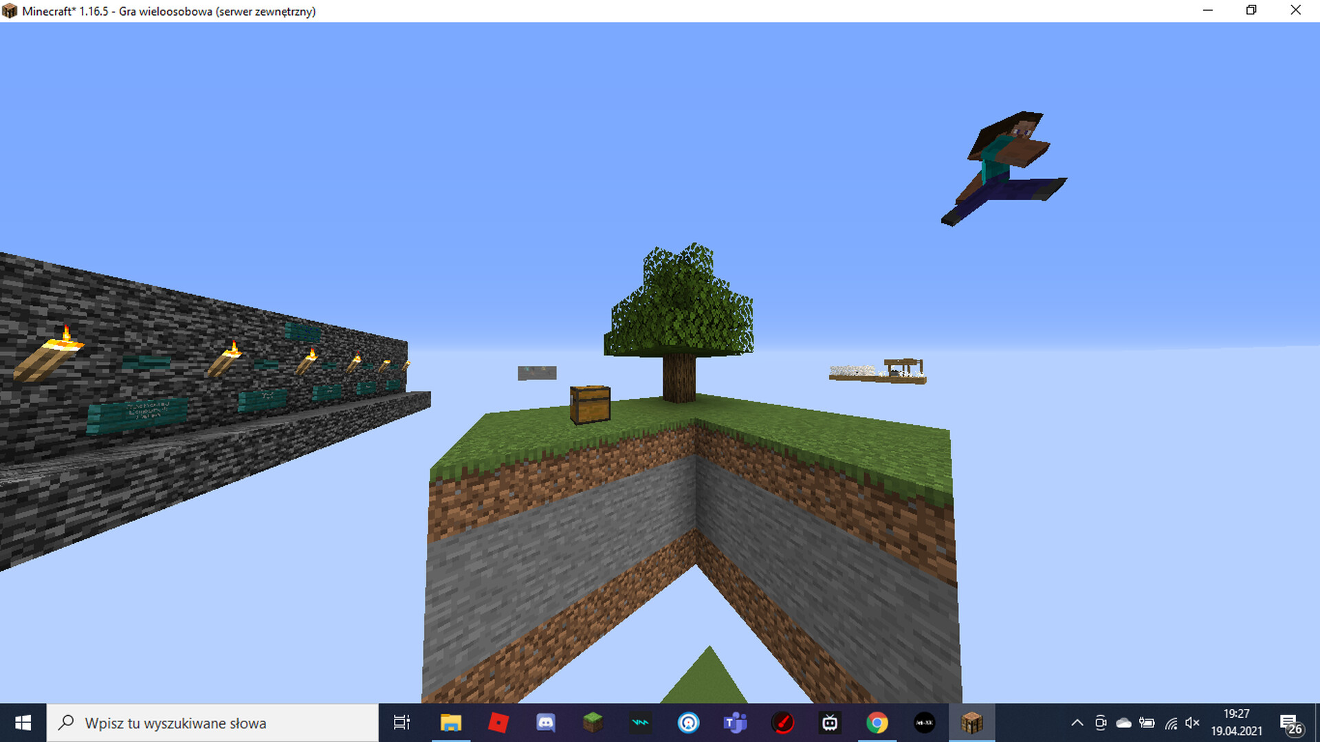 Sky Block Map Minecraft Map