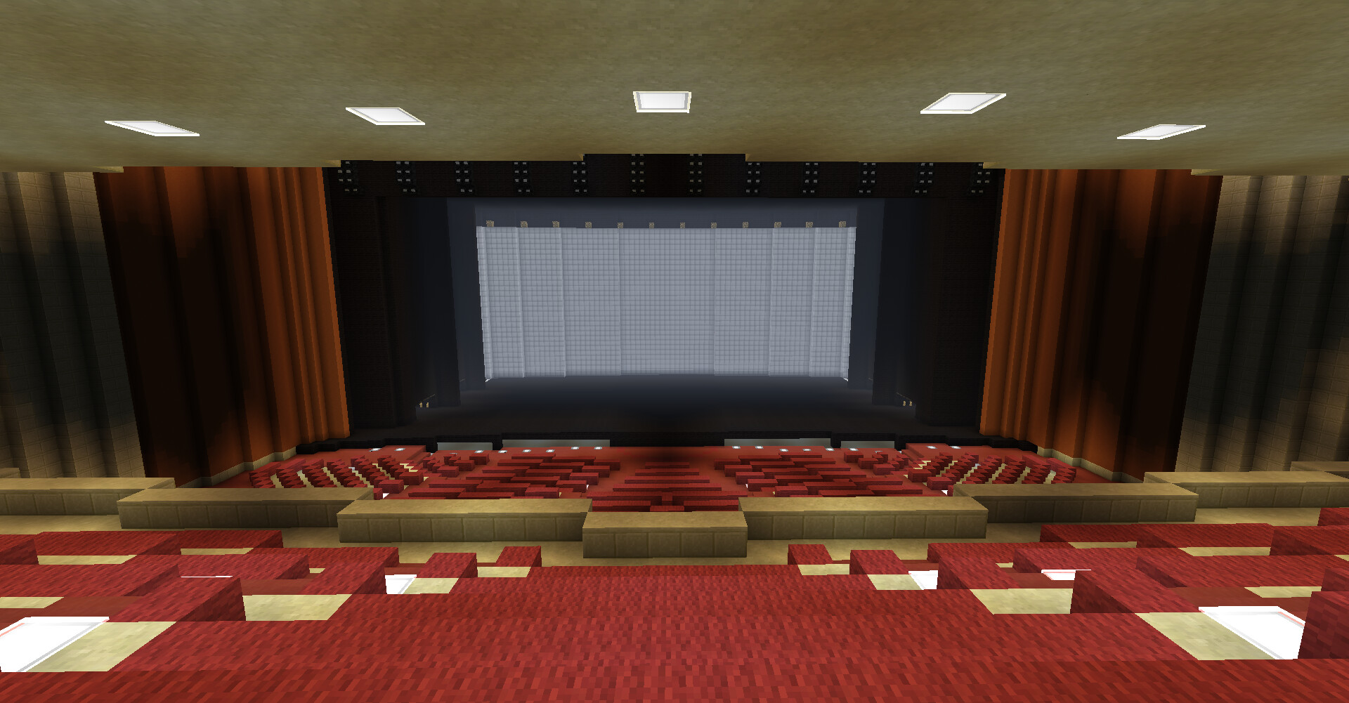 The Next Theater (Mods 1.7.10) (For Plays!!) Minecraft Map