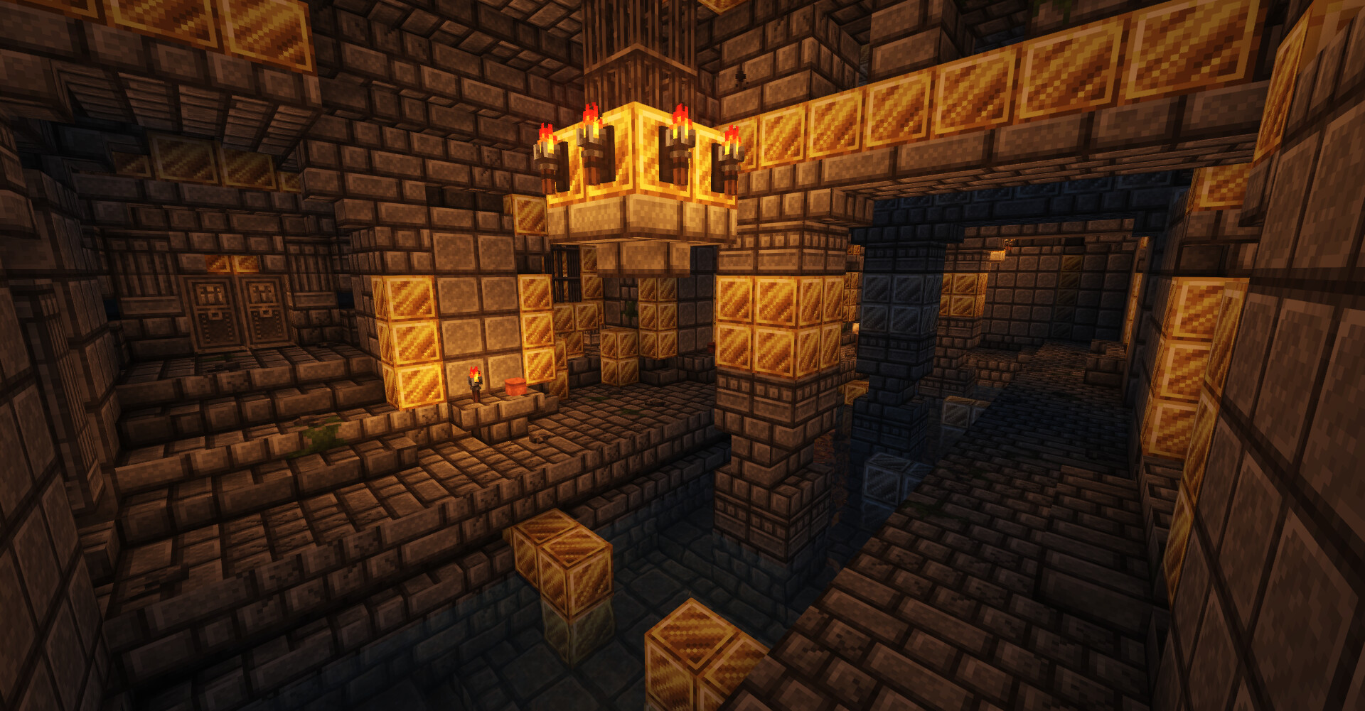 Mzulft, dwemer ruin V2, full interior (Skyrim TES) Minecraft Map