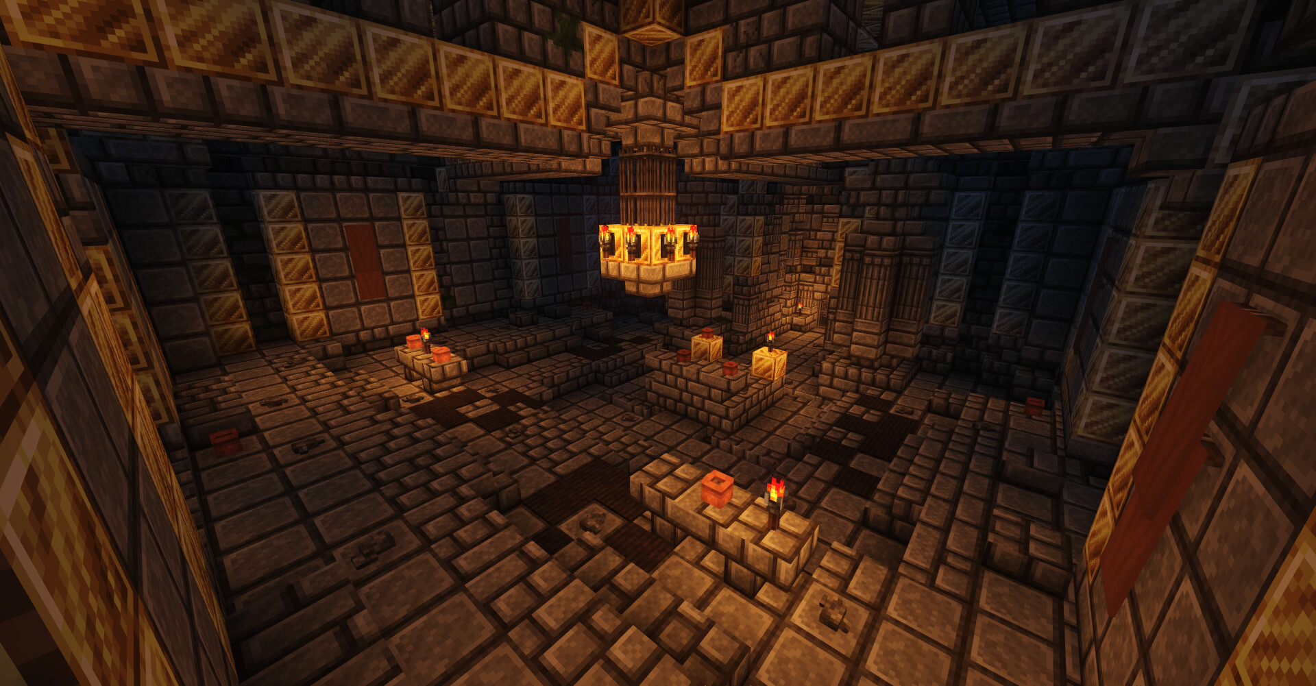 Mzulft, dwemer ruin V2, full interior (Skyrim TES) Minecraft Map