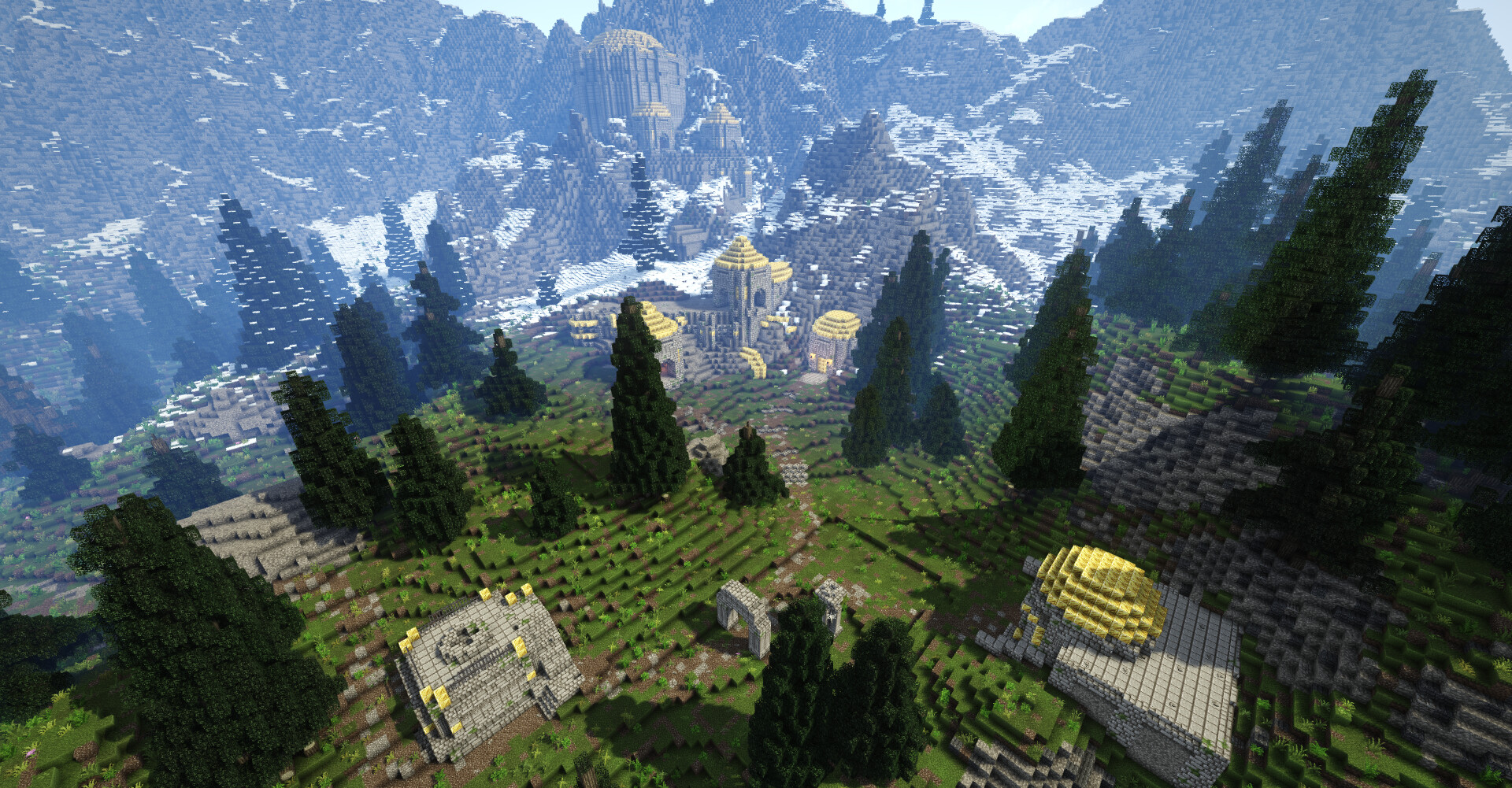 Mzulft, dwemer ruin V2, full interior (Skyrim TES) Minecraft Map