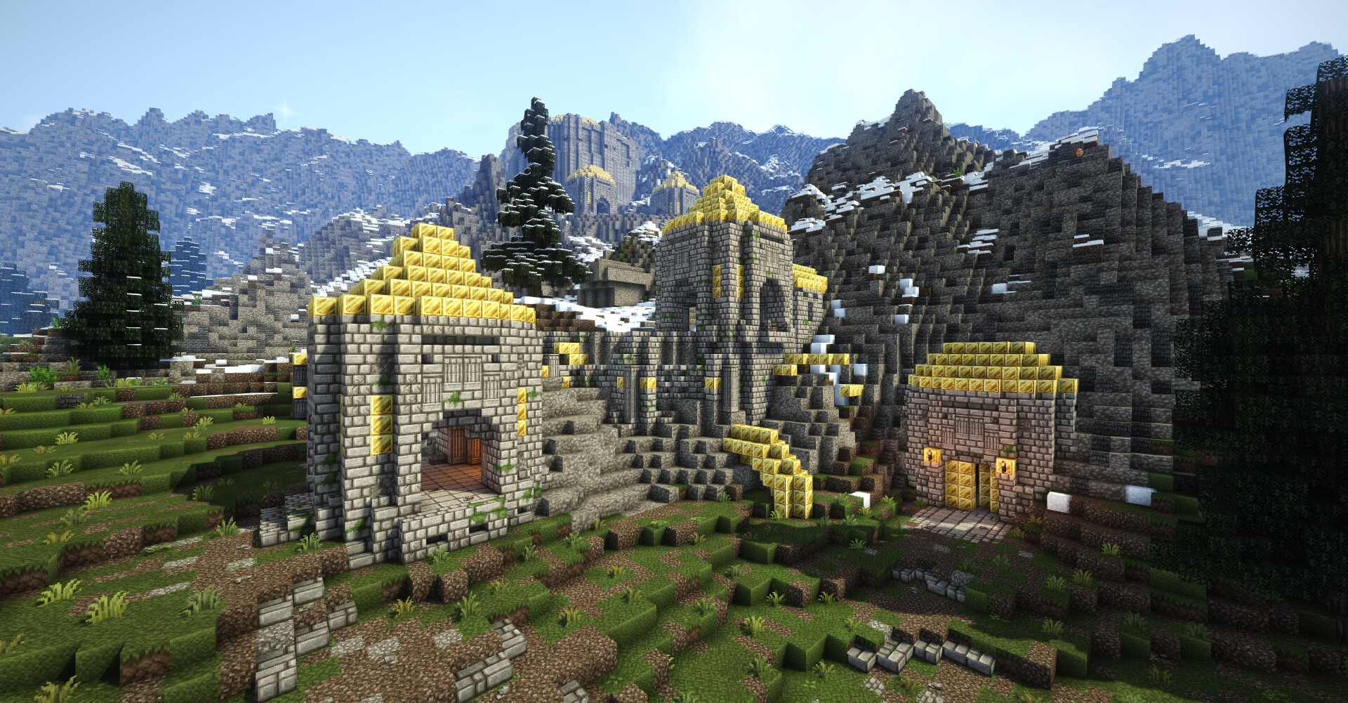 Mzulft, dwemer ruin V2, full interior (Skyrim TES) Minecraft Map
