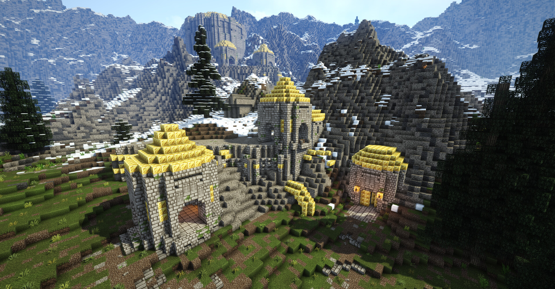 Mzulft, dwemer ruin V2, full interior (Skyrim TES) Minecraft Map