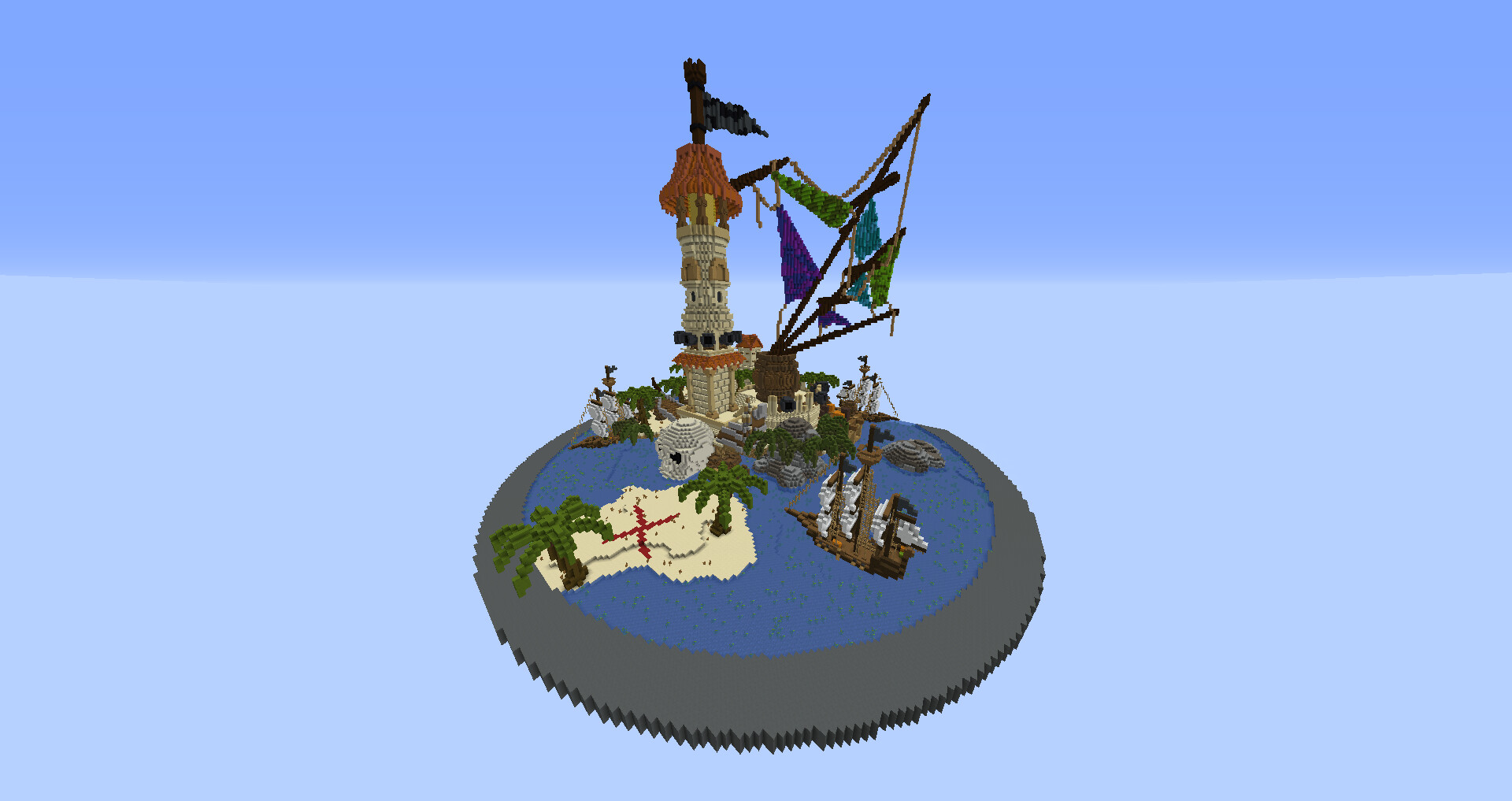 Pirate Hub Minecraft Map
