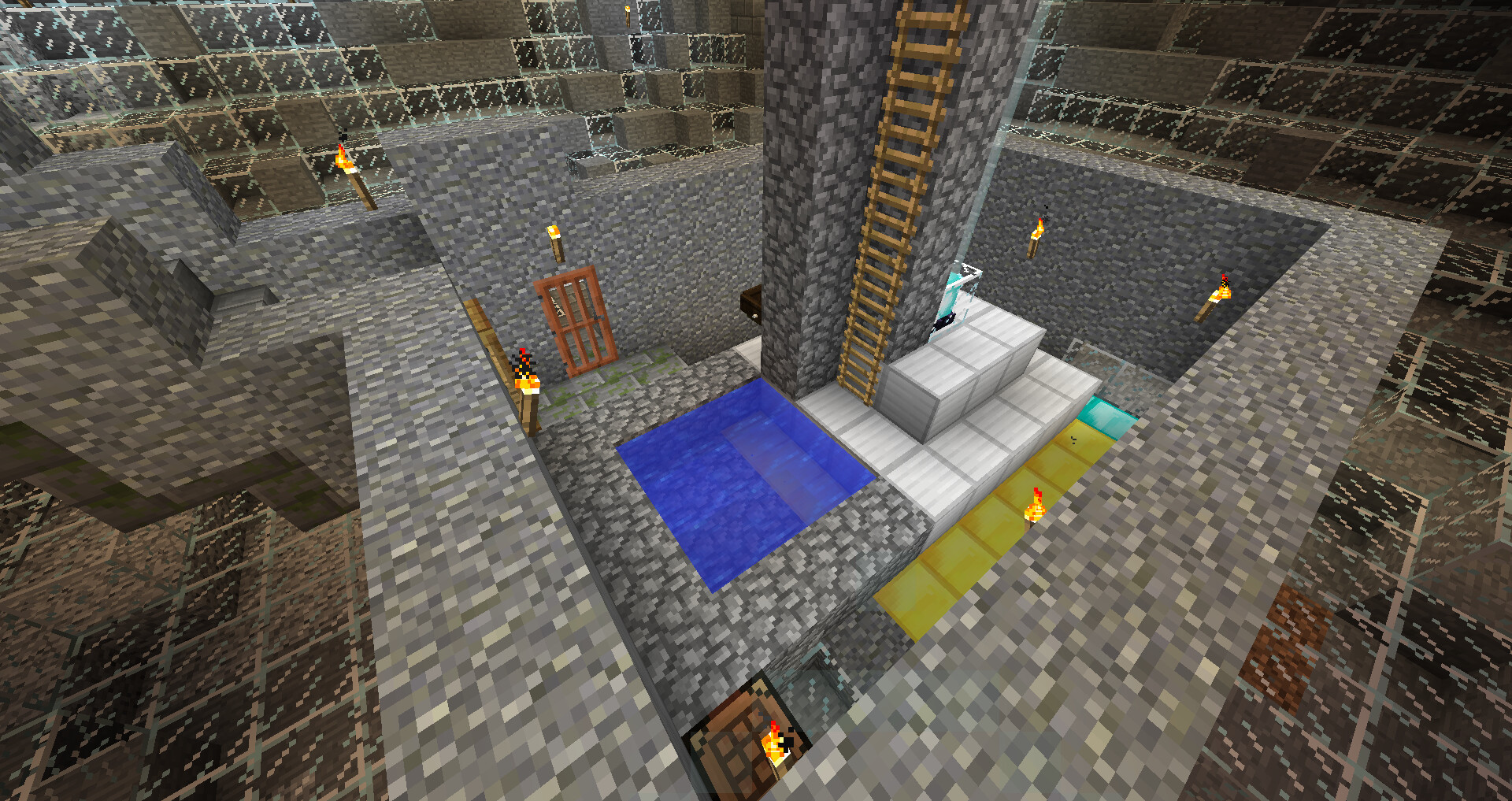 Water Dome Base Minecraft Map