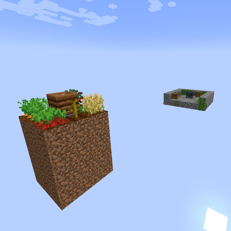 Skyblock + Shop 1.18 [Simple] Minecraft Map