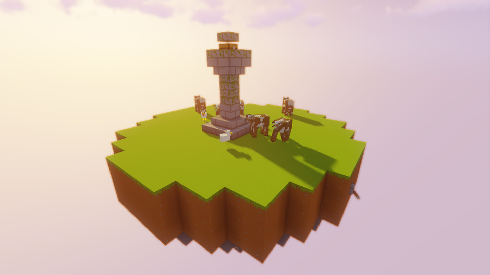 SkyBlock For 2 players Minecraft Map