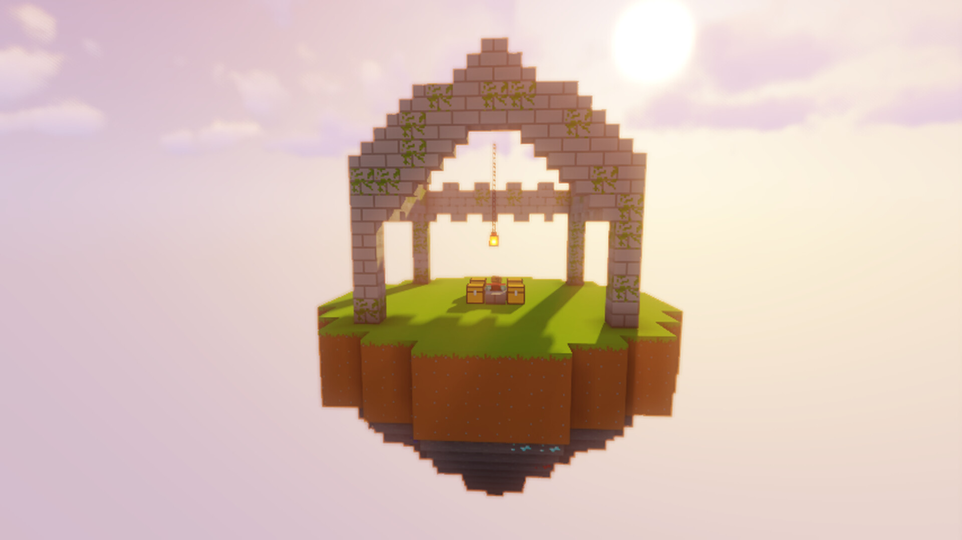 SkyBlock For 2 players Minecraft Map