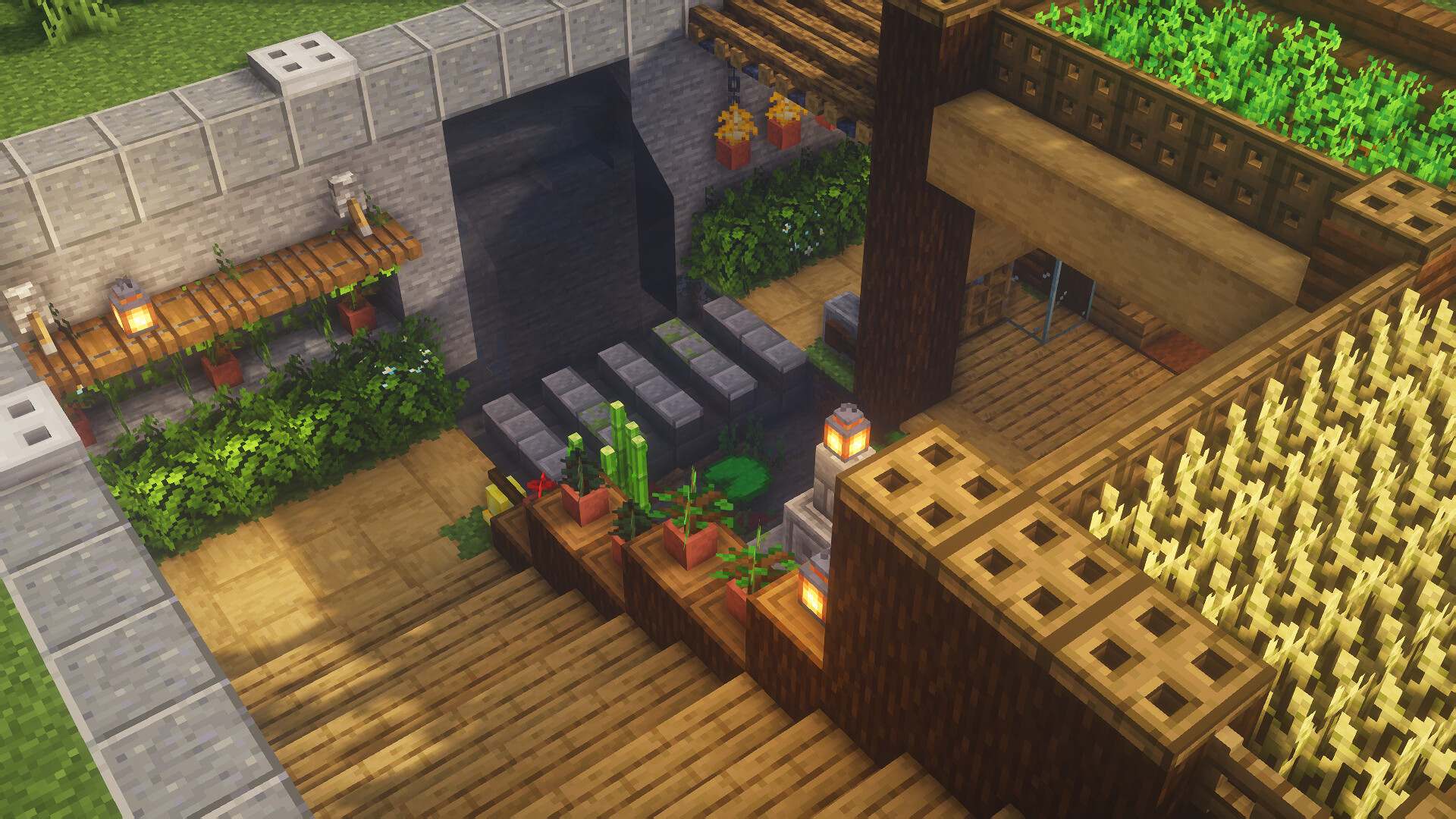 Underground House Minecraft Map