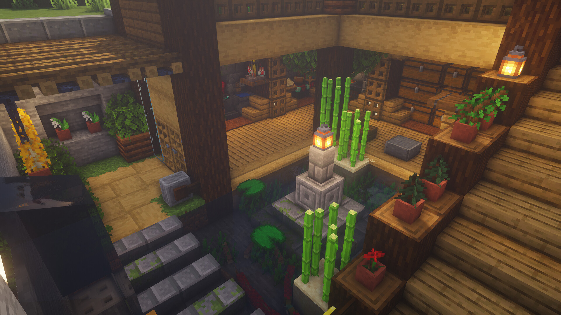 Underground House Minecraft Map