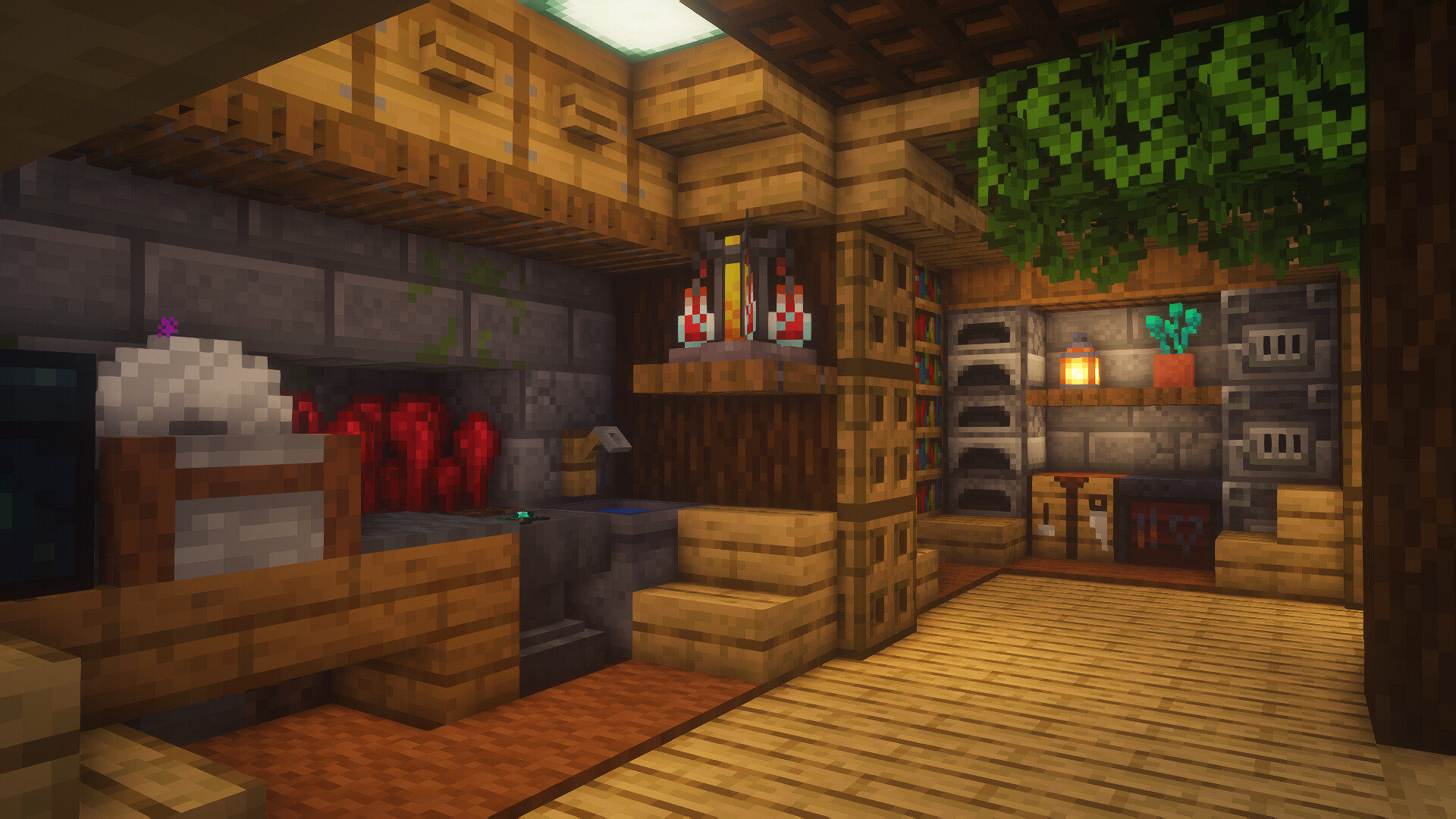 Underground House Minecraft Map