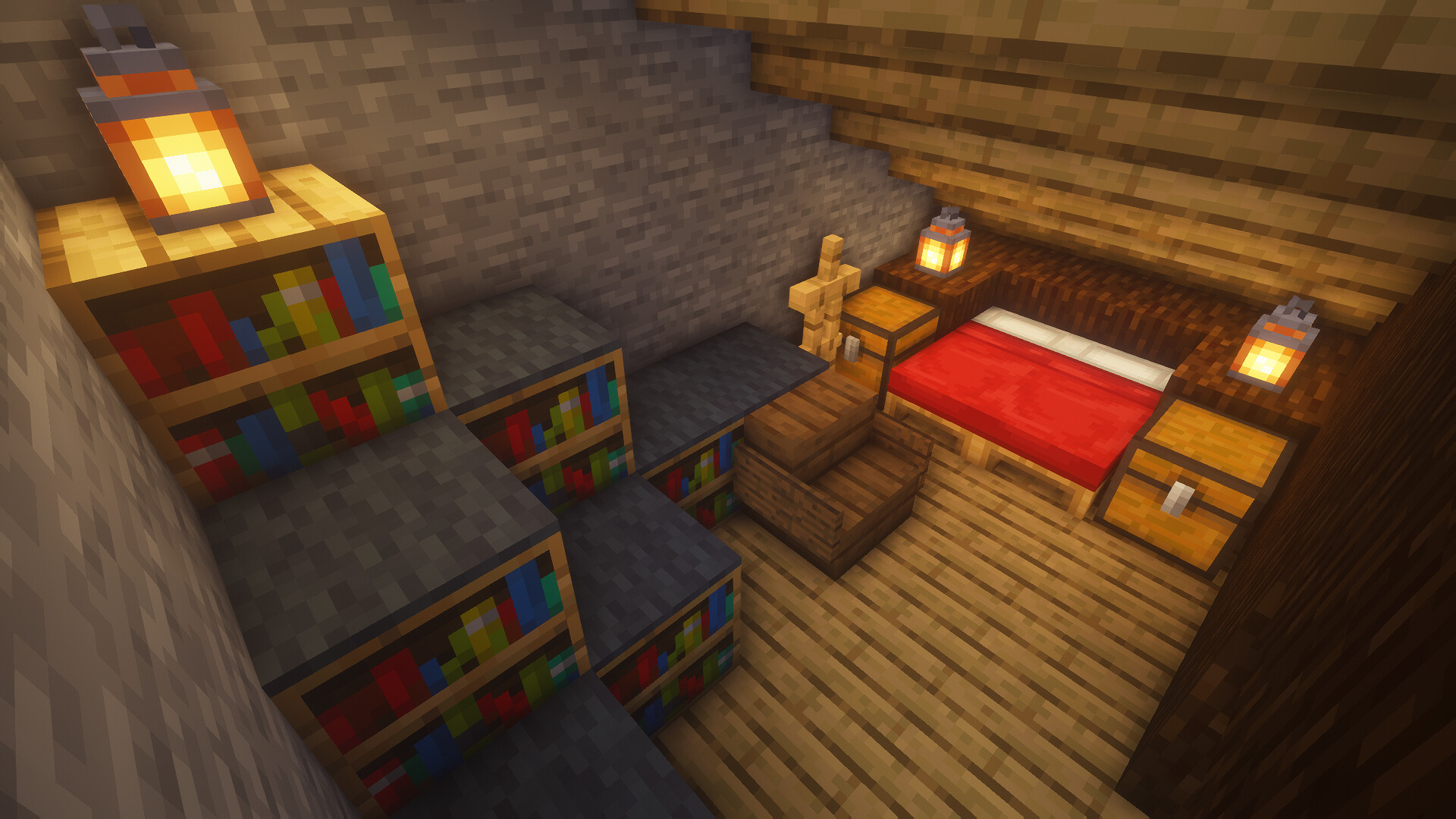 Underground House Minecraft Map