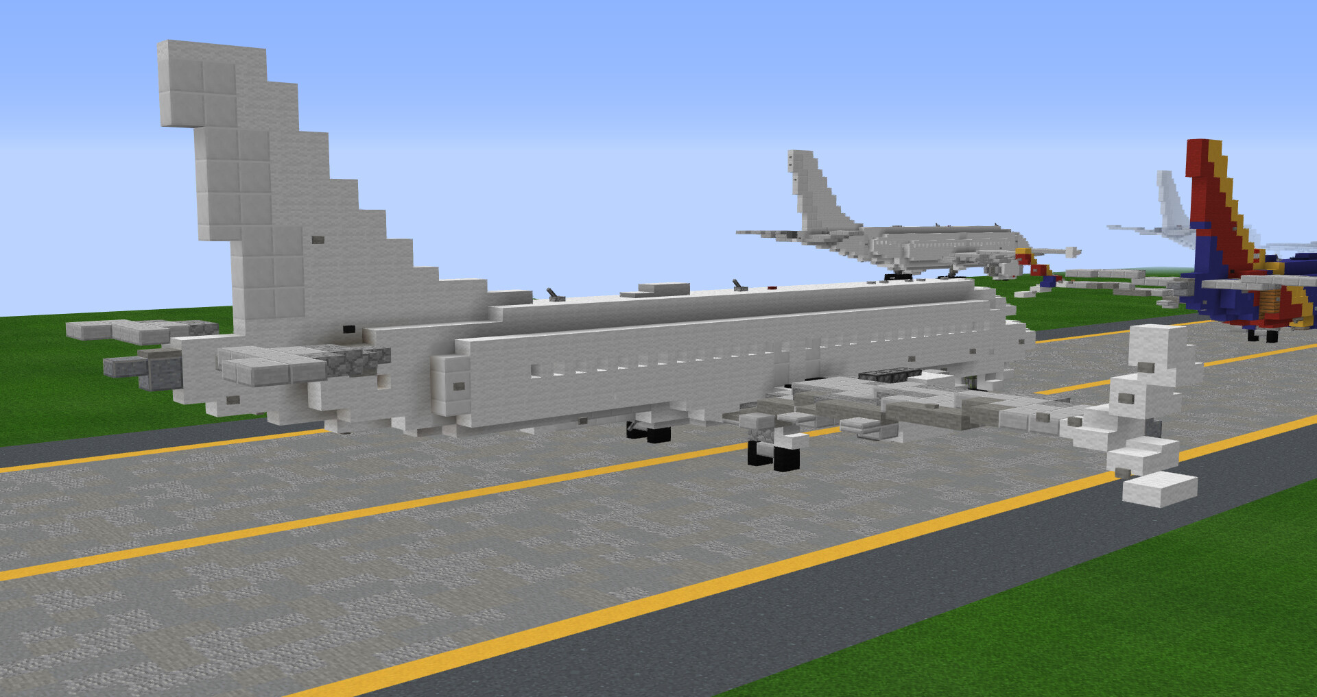 Boeing 737 Max 8 - 1.25:1 Scale Minecraft Map