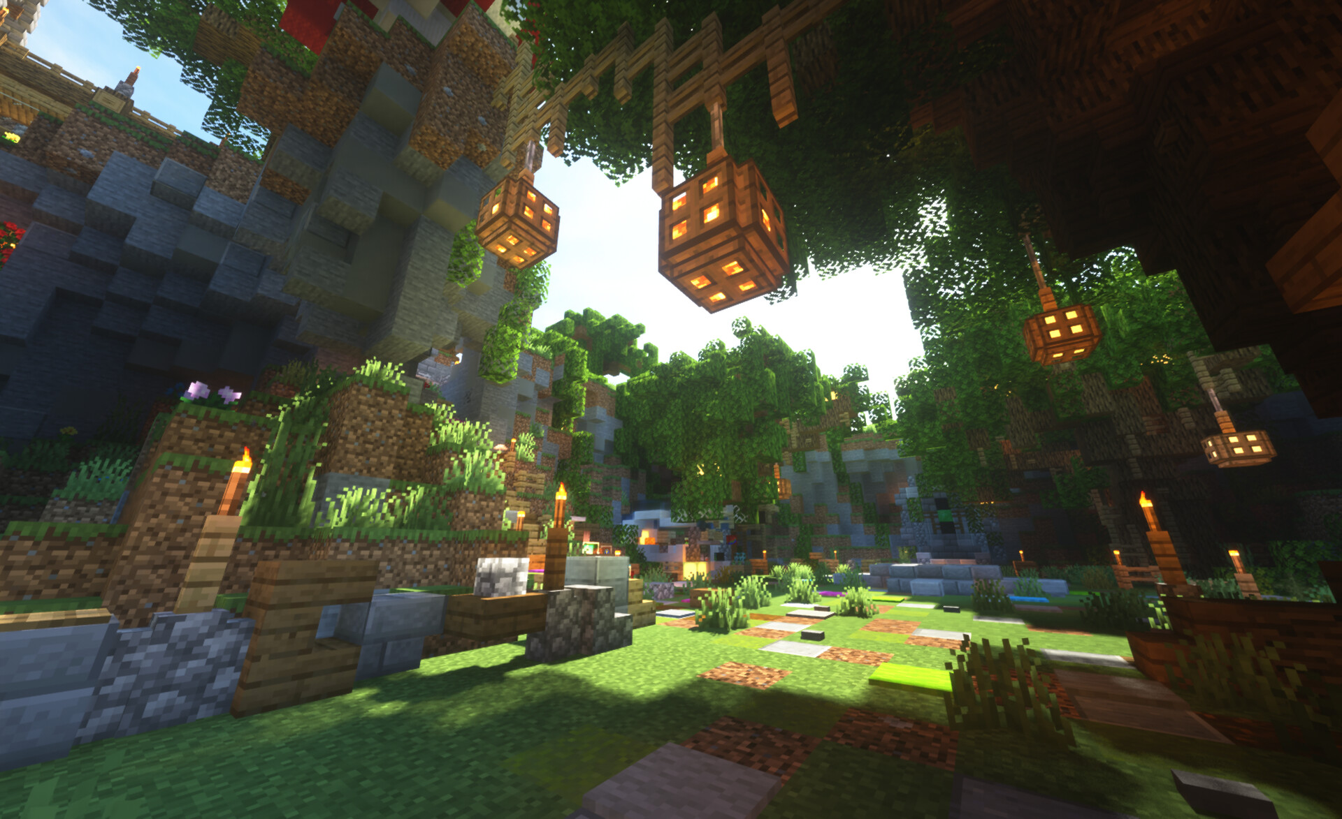 Wildcraft's Spawn (SEUS' Shaders Version) Minecraft Map
