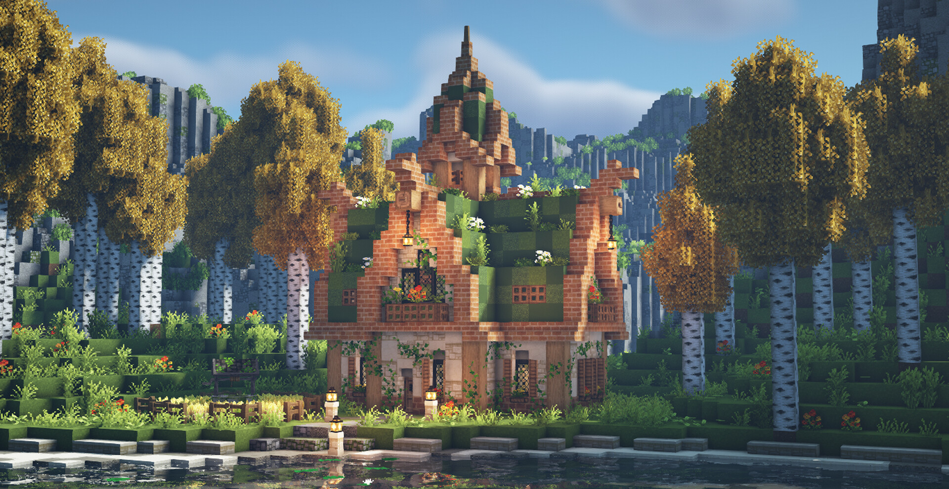 Enchanted fairytale cottage 💐🧚‍♀️ Minecraft Map