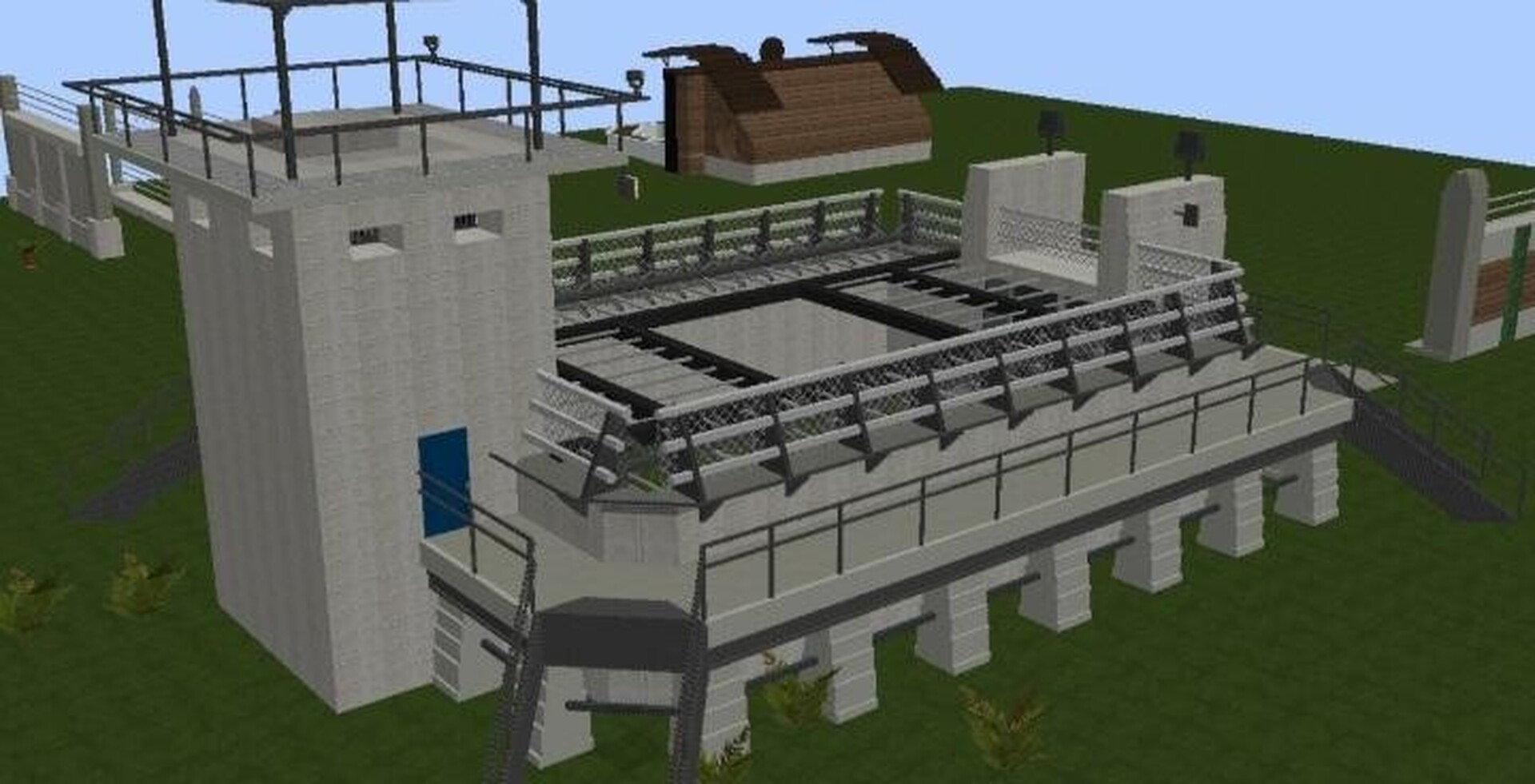 Jurassic Park Raptor Pen - 1993 V1 Minecraft Map