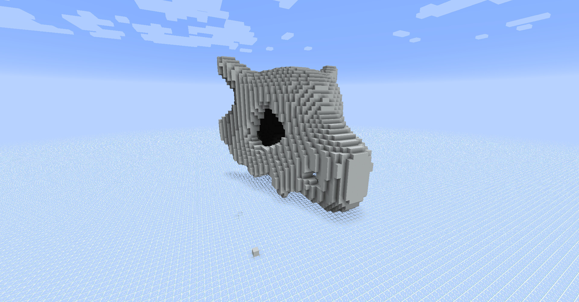 Cubone Halloween build Minecraft Map