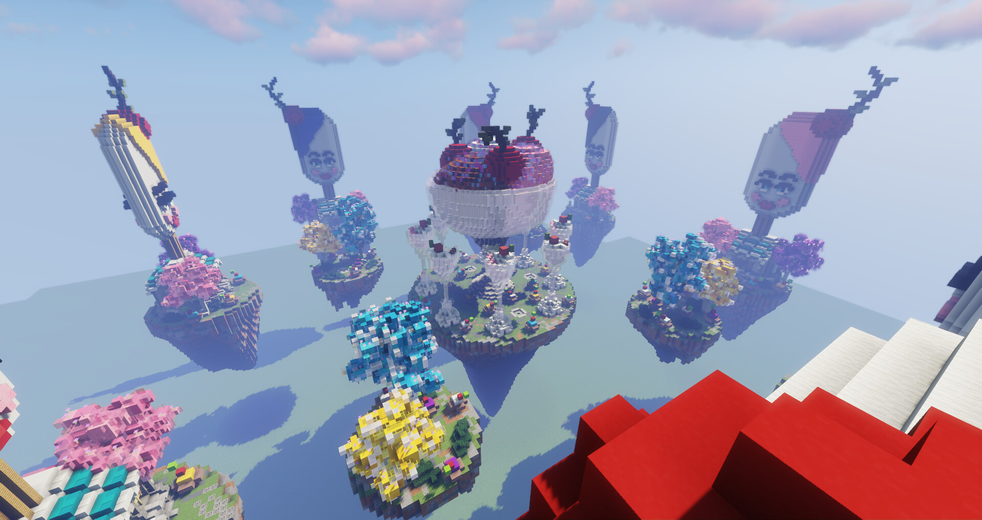 Bed Wars Map (IceCream Land) Minecraft Map