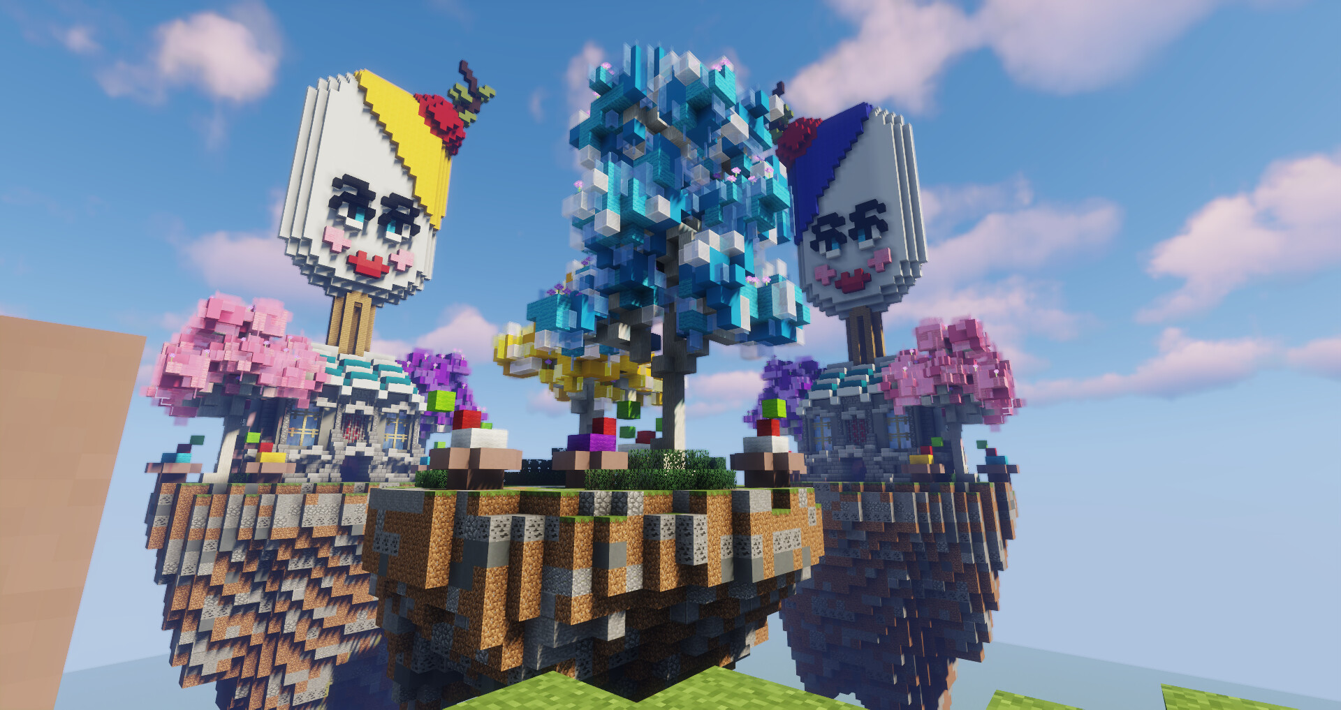 Bed Wars Map (IceCream Land) Minecraft Map