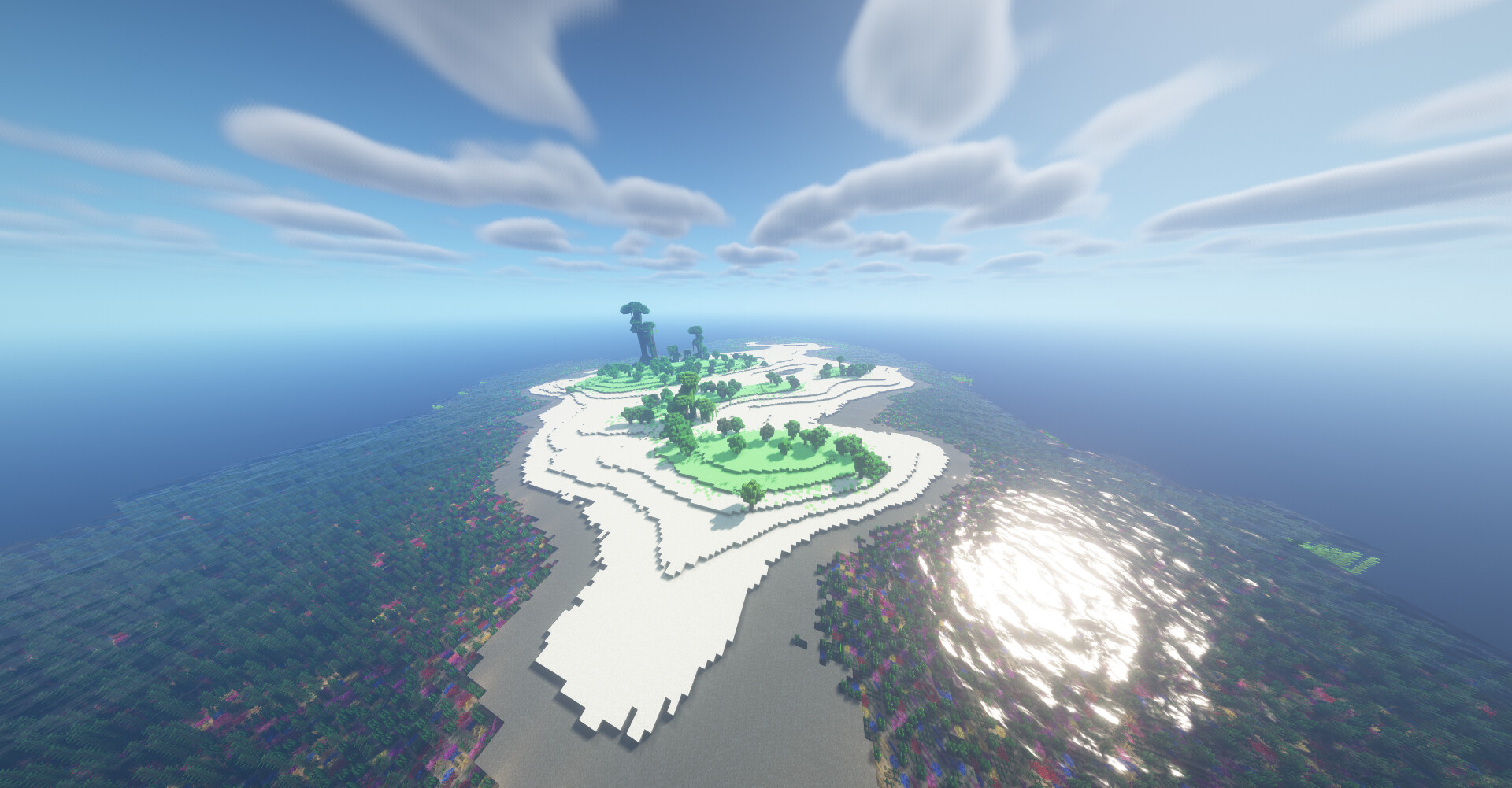 Jungle Island Minecraft Map