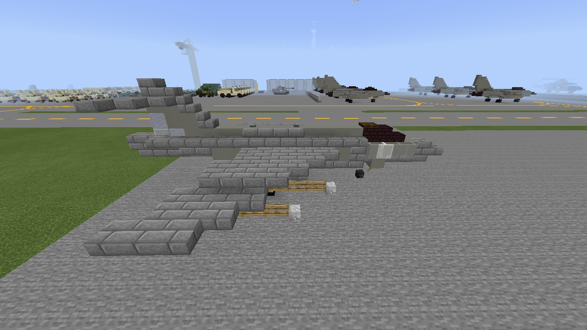 Blackburn Buccaneer S.2B Jet Fighter Minecraft Map