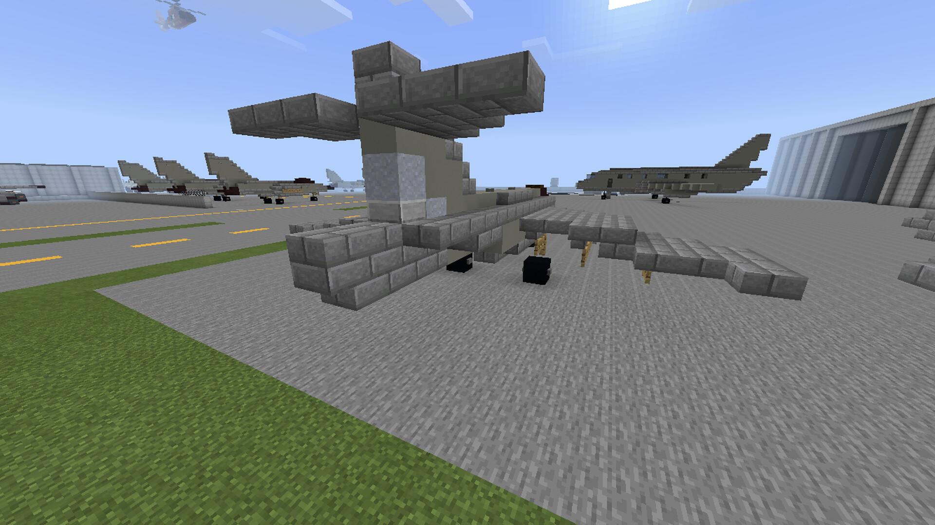 Blackburn Buccaneer S.2B Jet Fighter Minecraft Map