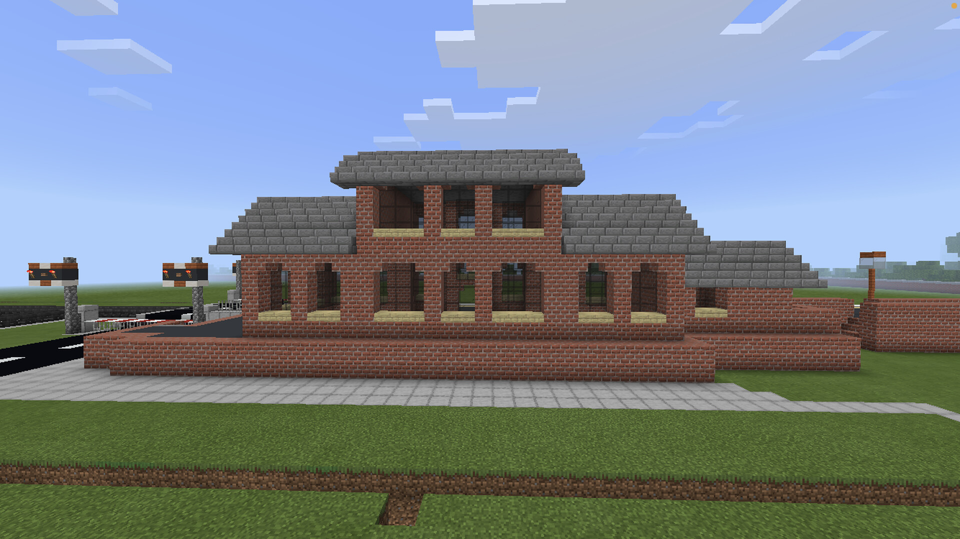 Traditional British Train Station Minecraft Map