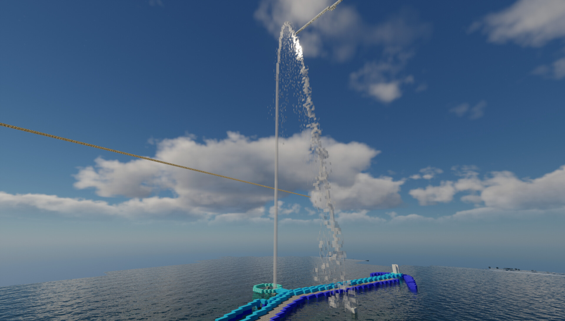 Geneva 1:1 scale in Minecraft! Alps BTE Minecraft Map