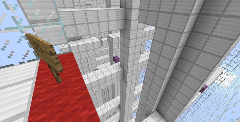 Hardcore Elytra stunt map. Minecraft Map