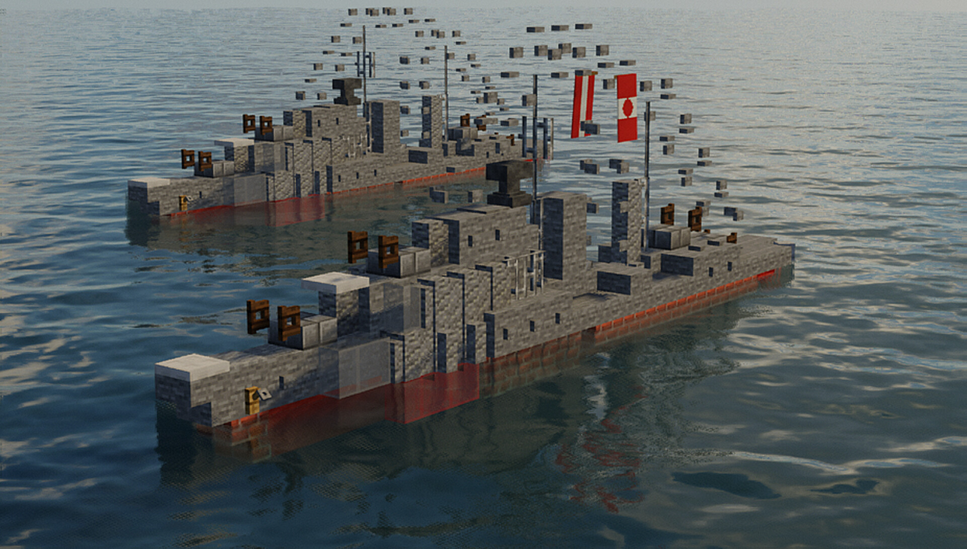 HMCS Atlantic (Atlantic Class Canadian Destroyers) Minecraft Map