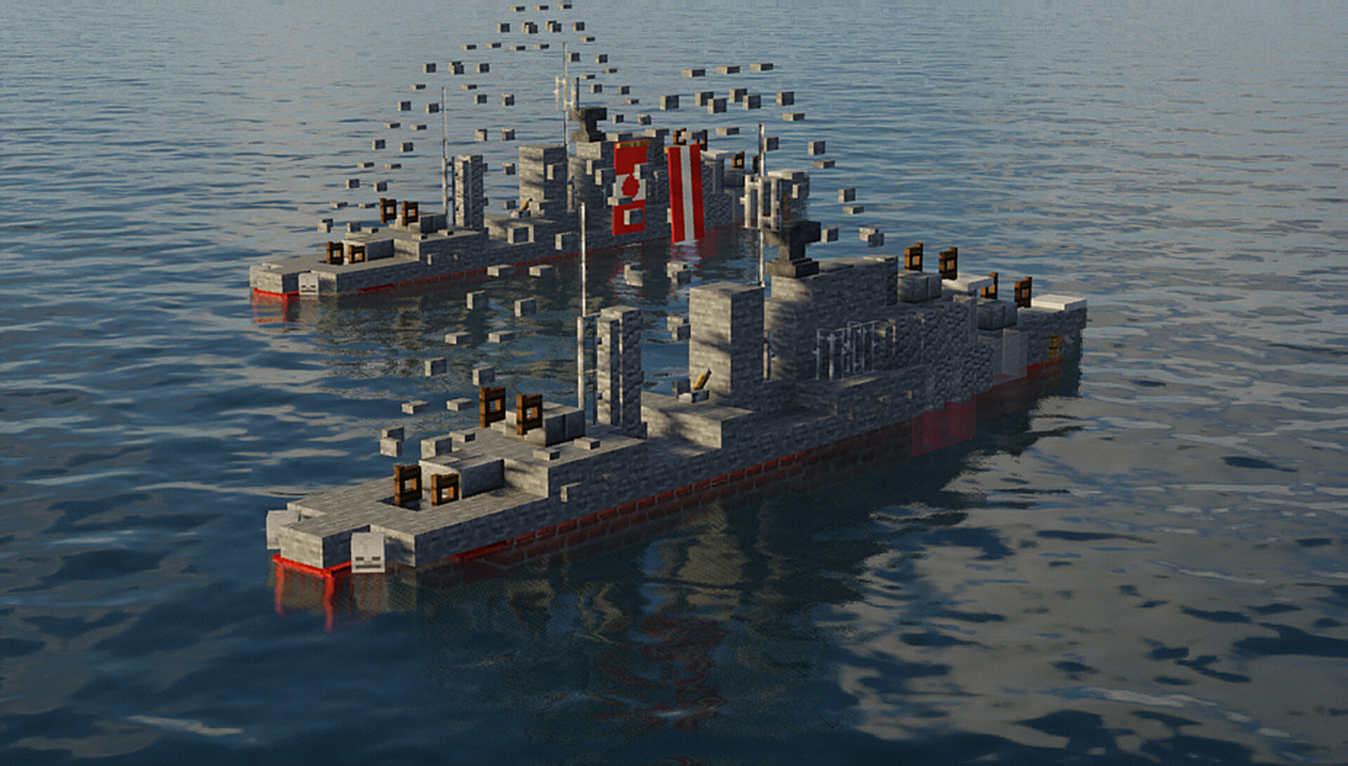 HMCS Atlantic (Atlantic Class Canadian Destroyers) Minecraft Map