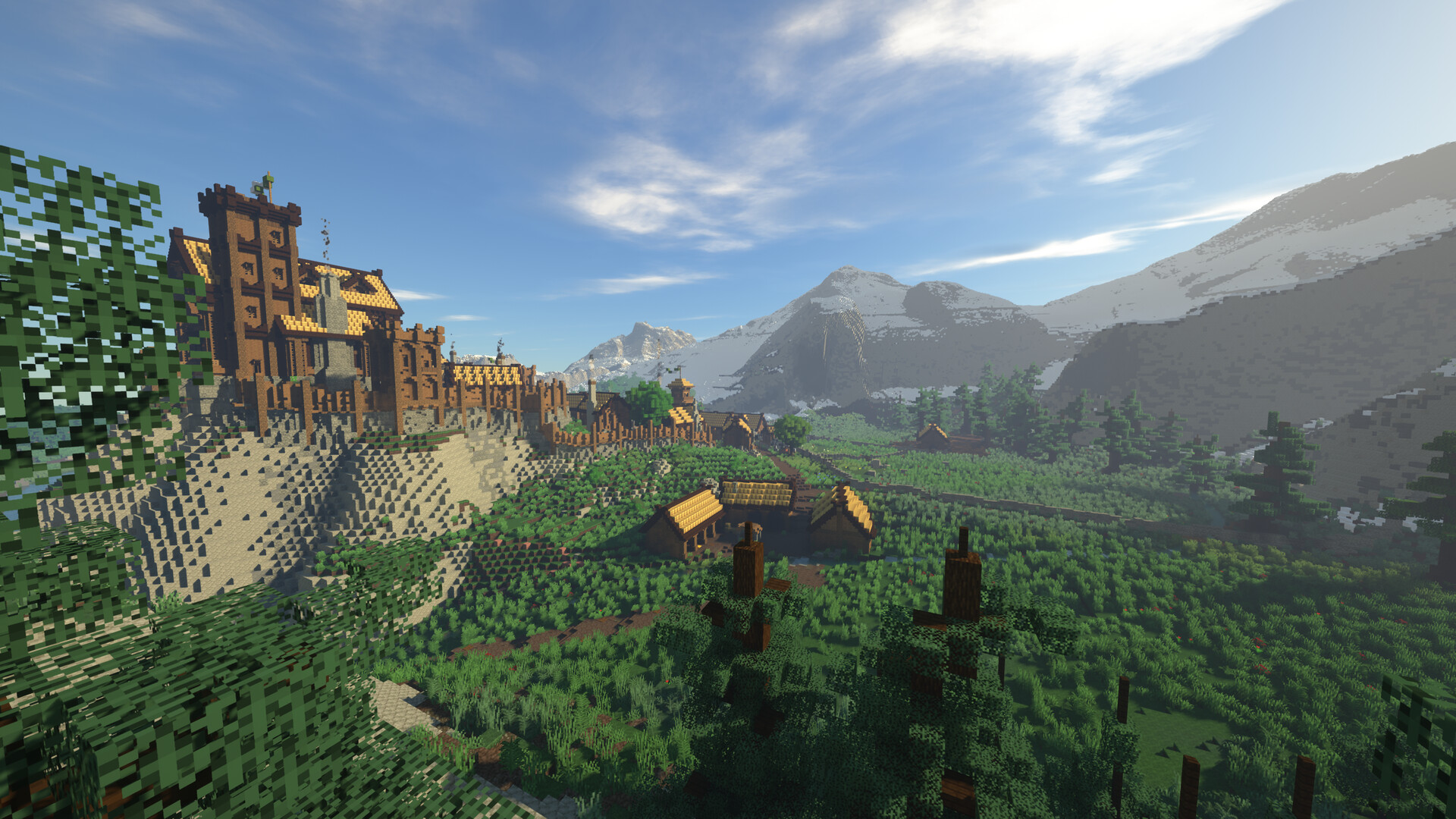 Grimslade | Home of Grimbold | Rohan Project Minecraft Map