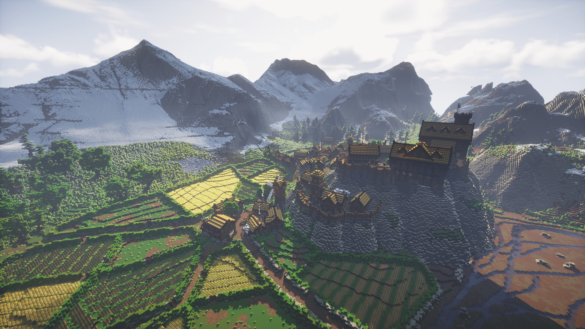 Grimslade | Home of Grimbold | Rohan Project Minecraft Map