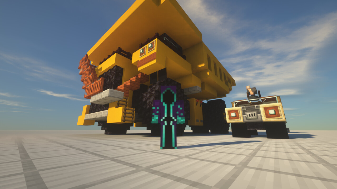 Massive Mining Dump Truck (Inspired by Caterpillar 797) Minecraft Map