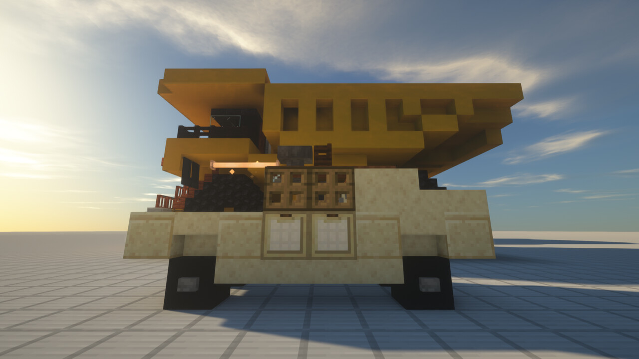 Massive Mining Dump Truck (Inspired by Caterpillar 797) Minecraft Map