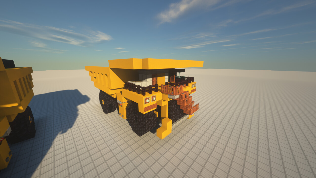 Massive Mining Dump Truck (Inspired by Caterpillar 797) Minecraft Map