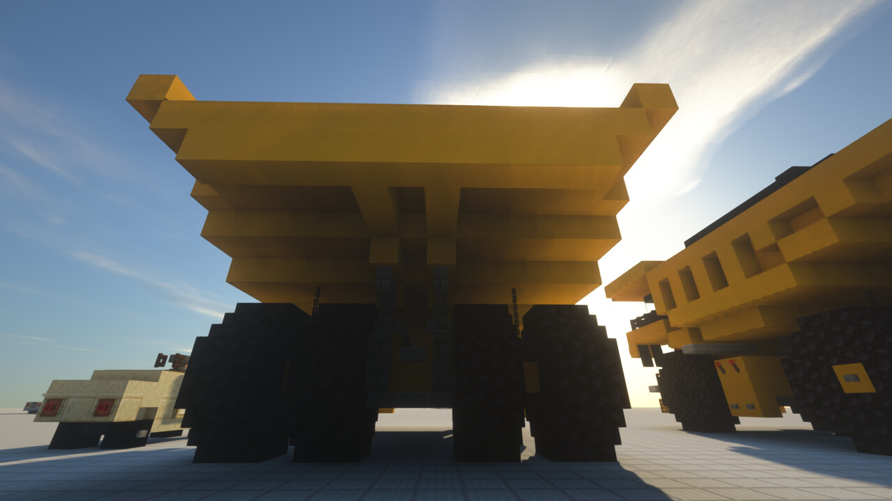 Massive Mining Dump Truck (Inspired by Caterpillar 797) Minecraft Map